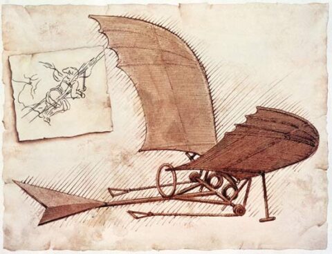 Leonardo da Vinci Glider - Who Invented the Glider? Da Vinci Glider