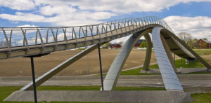 Da Vinci bridge - Leonardo self supporting bridge, DaVinci bridge