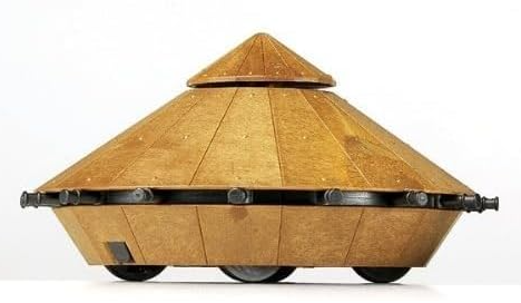 Leonardo da Vinci Tank - Leonardo's fighting vehicle, davinci tank